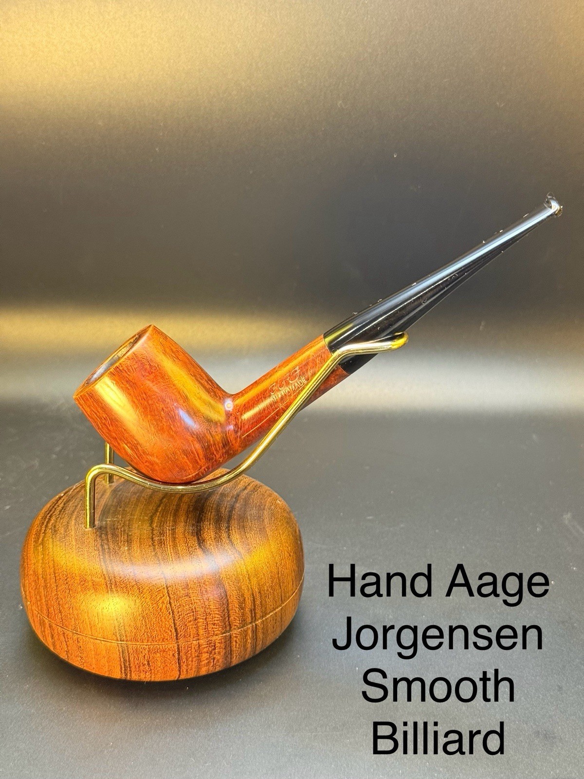 Vintage Hans Aage Jorgensen Smooth Billiard Tobacco Pipe – Come and ...